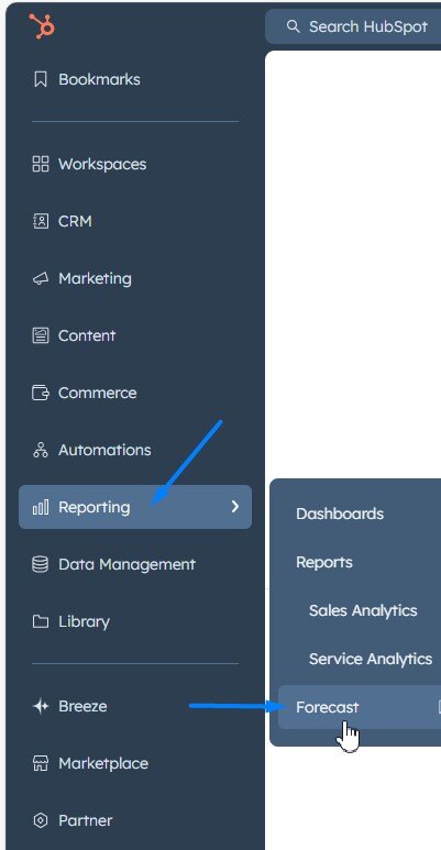 Navigating Sales Management with HubSpot’s Forecasting Tool
