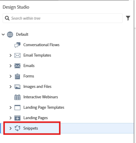 Marketo Templates and Snippets