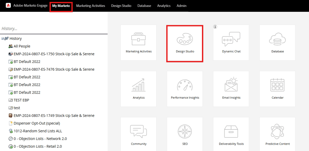 Marketo Templates and Snippets